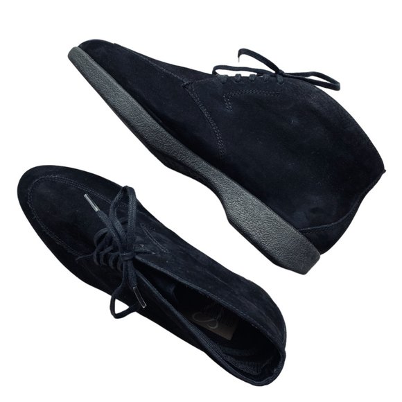 Grasshoppers | Shoes | Grasshoppers Black Suede Leather Lace Up Ankle ...